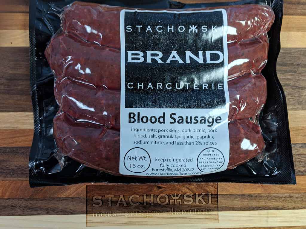 Blood Sausage (Fully Cooked) | Stachowski Sausage